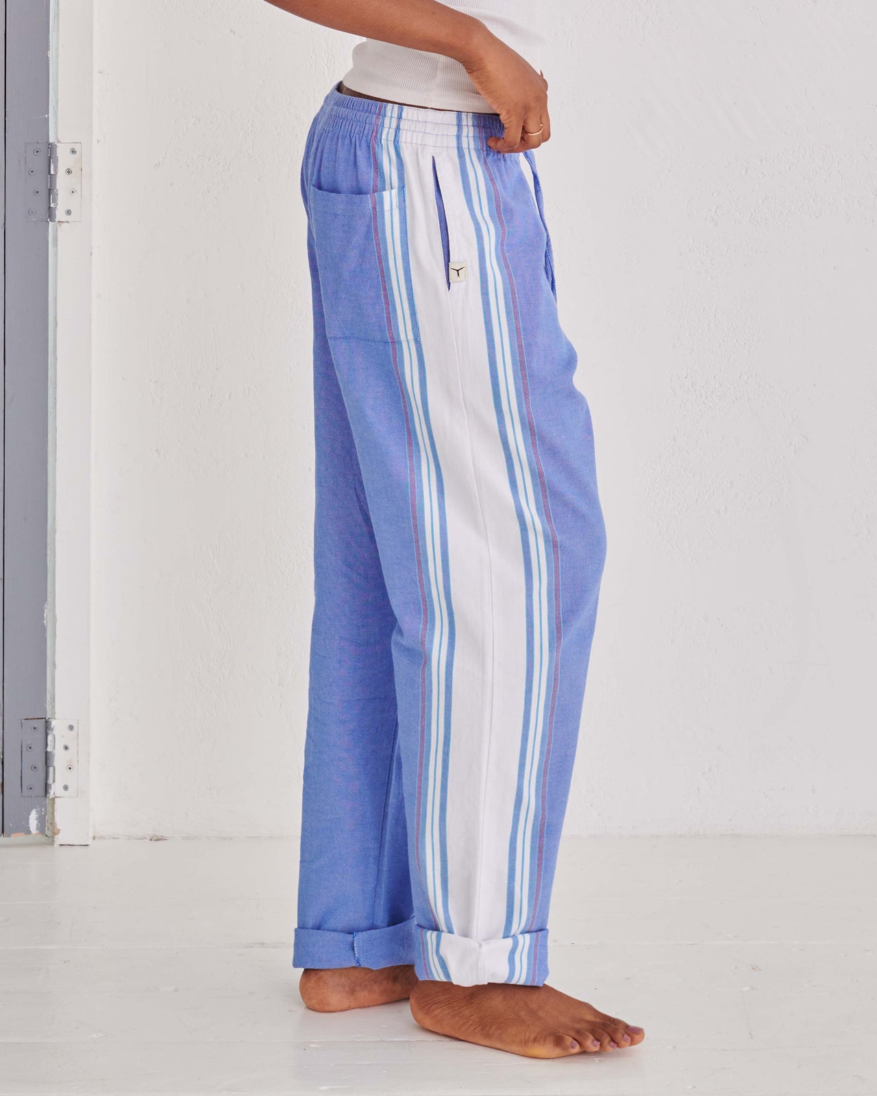 Blue Classic Lounge Pants – Tom's Trunks