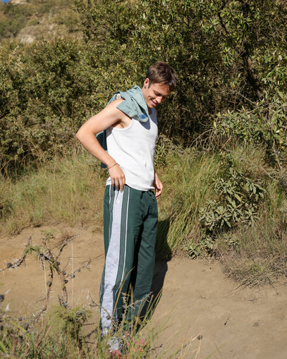 Dark Green Classic Lounge Pants – Tom's Trunks