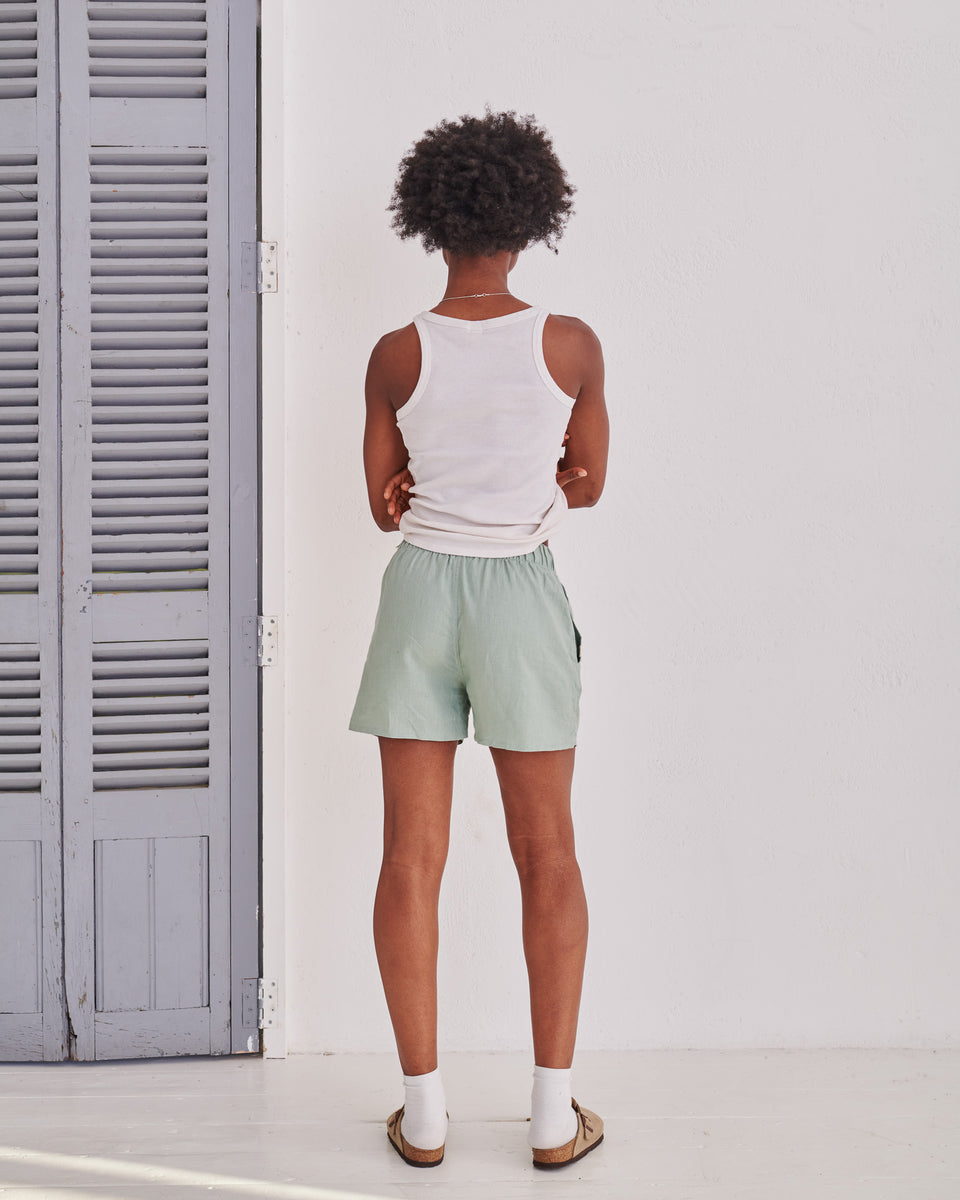 Olive Hemp Short Shorts – Tom's Trunks