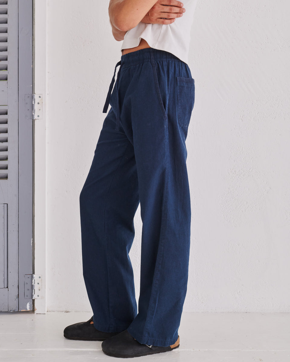 Navy & White Flipin' Linen Trouser – Tom's Trunks