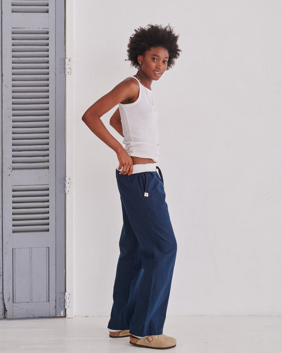 Navy & White Flipin' Linen Trouser – Tom's Trunks