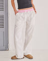 White & Pink Flipin' Linen Trouser – Tom's Trunks