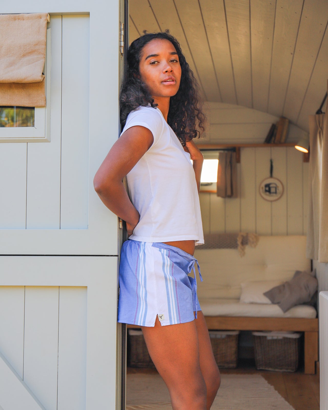 Blue Classic Short Shorts – Tom's Trunks