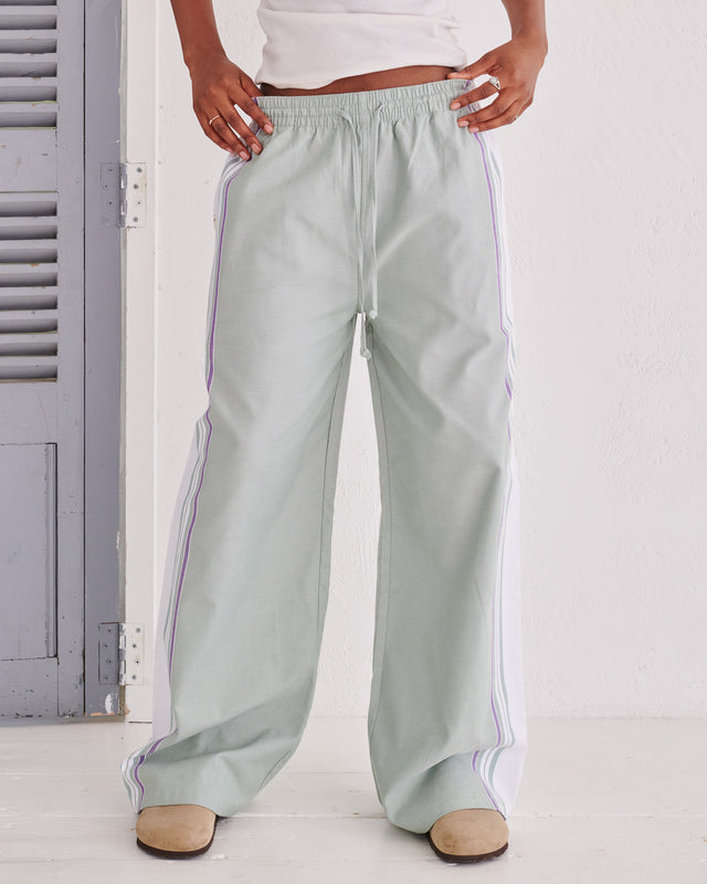 Olive Classic Wide Leg Trousers – Tom's Trunks
